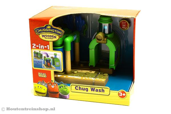 Chuggington Wasstraat voor houten treinen | Houtentreinshop.nl