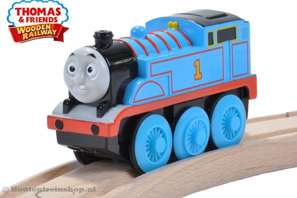 Thomas de trein Thomas (batterij aangedreven) | Houtentreinshop.nl